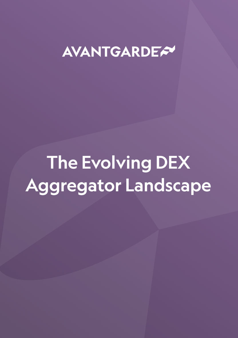 The DEX Aggregator Landscape: An Avantgarde Research Report